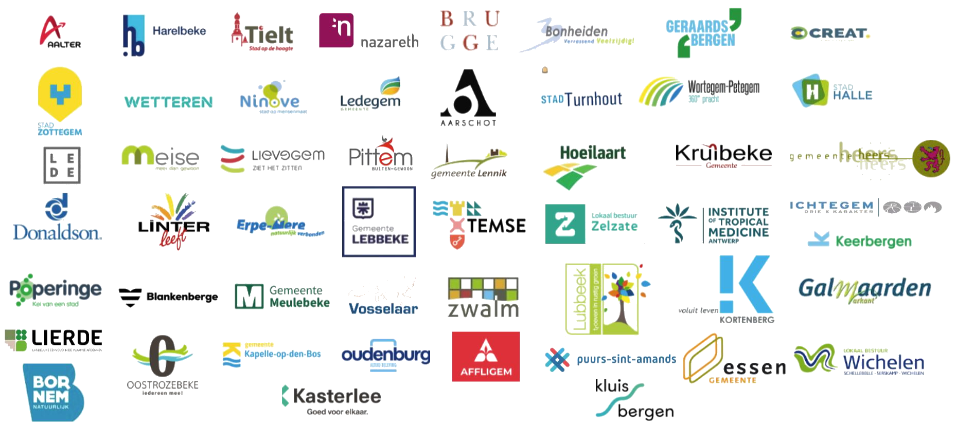 Onze klanten - Radius Leasewear